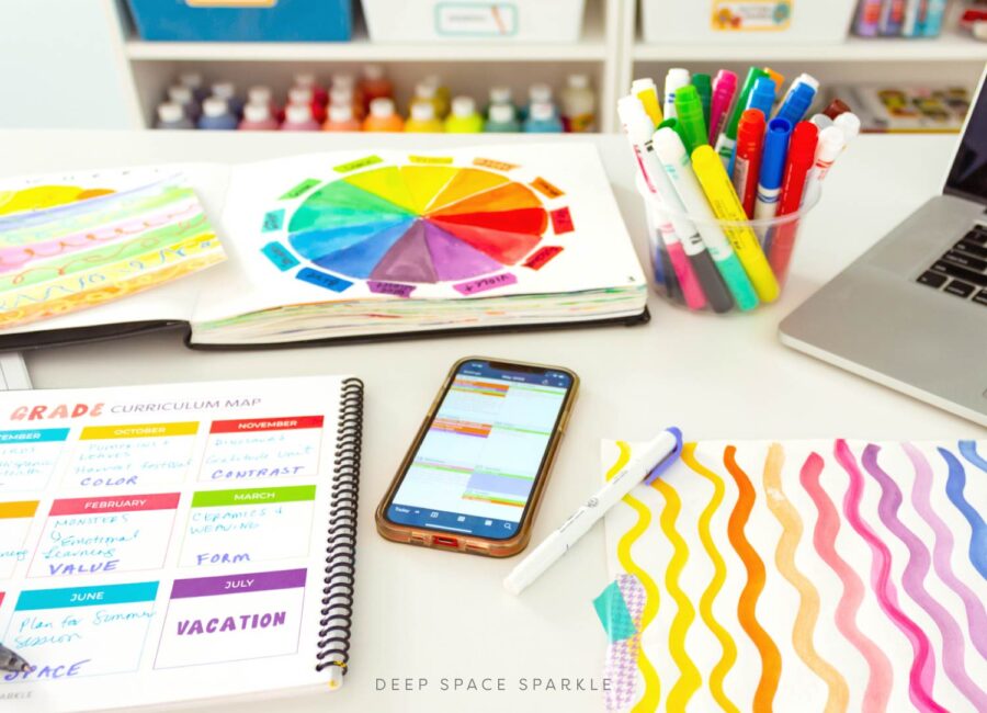 How to Design an Art Curriculum | Deep Space Sparkle