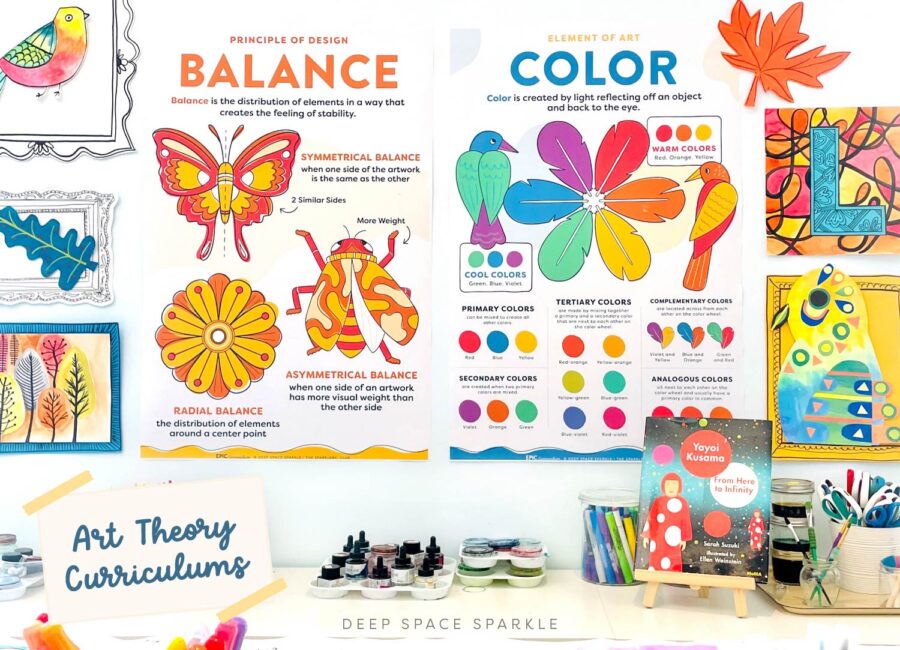 How to Design an Art Curriculum | Deep Space Sparkle