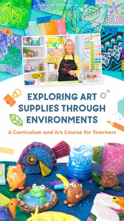 Exploring Art Supplies through Environments | A Curriculum and Art ...