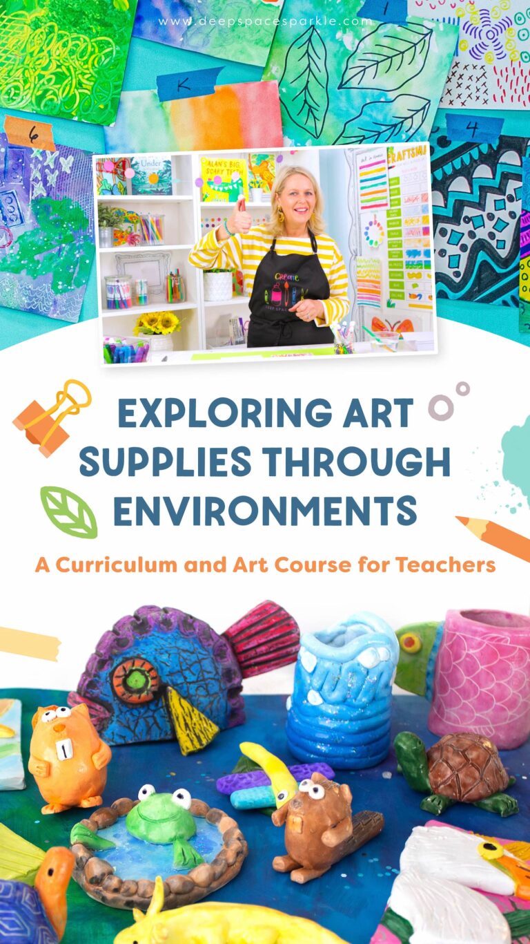 Exploring Art Supplies through Environments | A Curriculum and Art ...