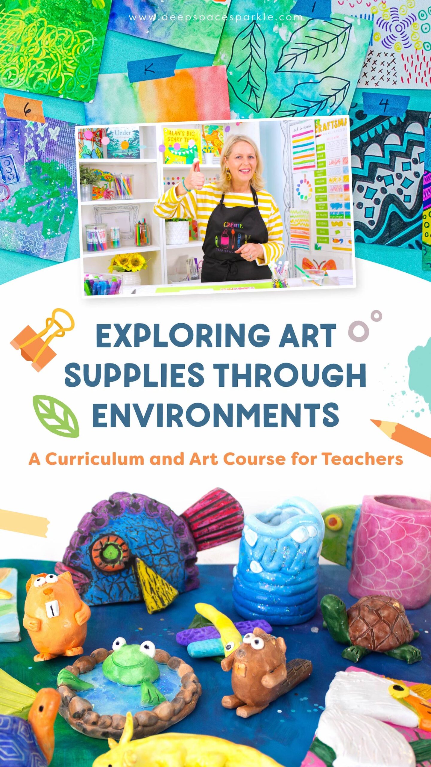 Exploring Art Supplies through Environments | A Curriculum and Art ...