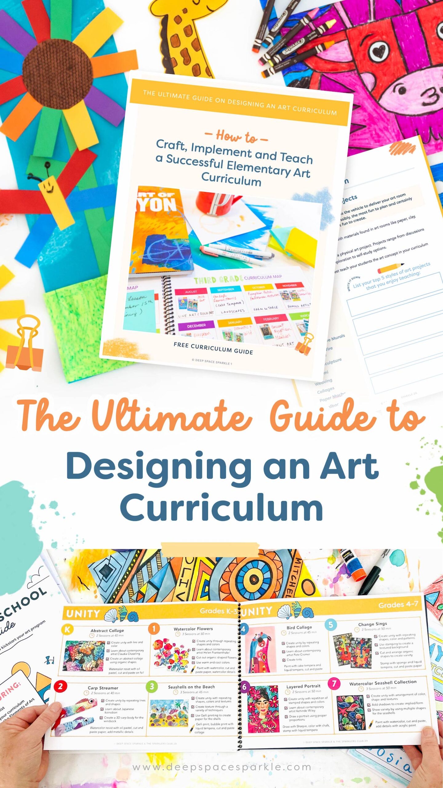 How to Design an Art Curriculum | Deep Space Sparkle