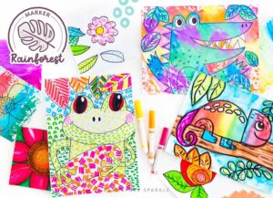 Exploring Art Supplies through Environments | A Curriculum and Art ...