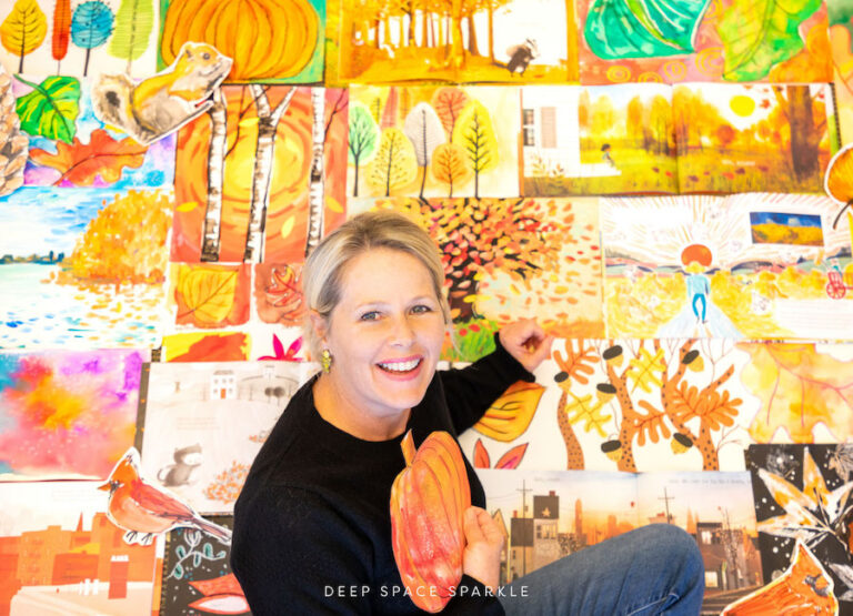What to do in your art room in September | Deep Space Sparkle