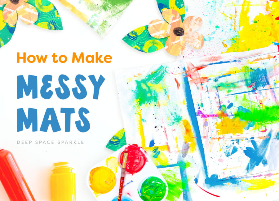 How to Make Messy Mats | Deep Space Sparkle