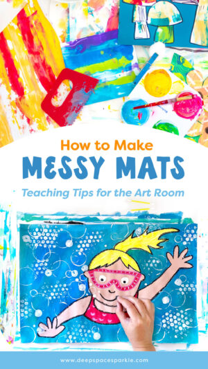 How to Make Messy Mats | Deep Space Sparkle