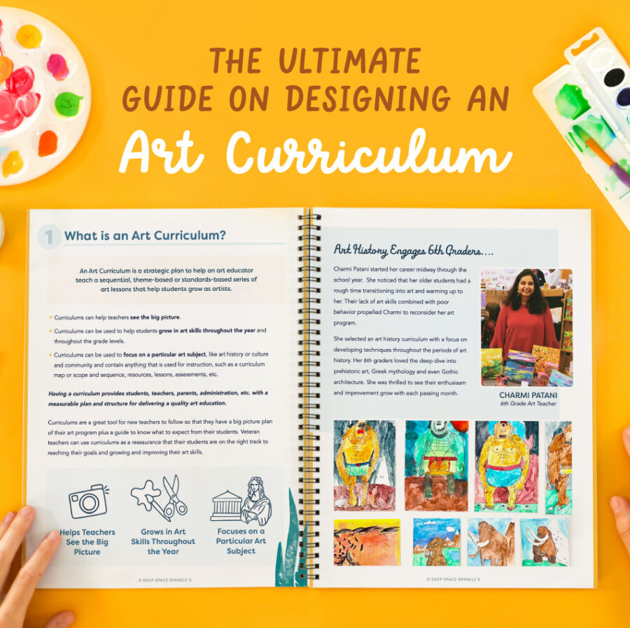 How to Design an Art Curriculum | Deep Space Sparkle