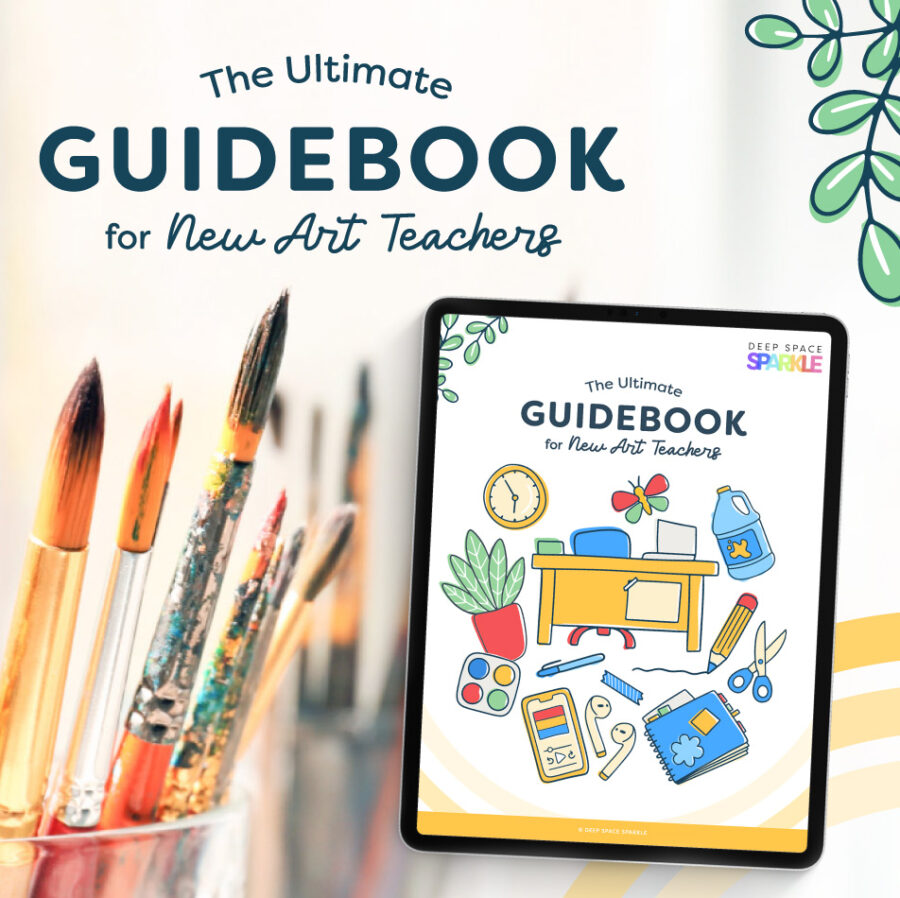 The Ultimate Guidebook for the New Art Teacher | Art Supplies, Behavior ...