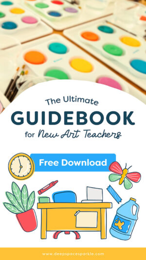 The Ultimate Guidebook for the New Art Teacher | Art Supplies, Behavior ...