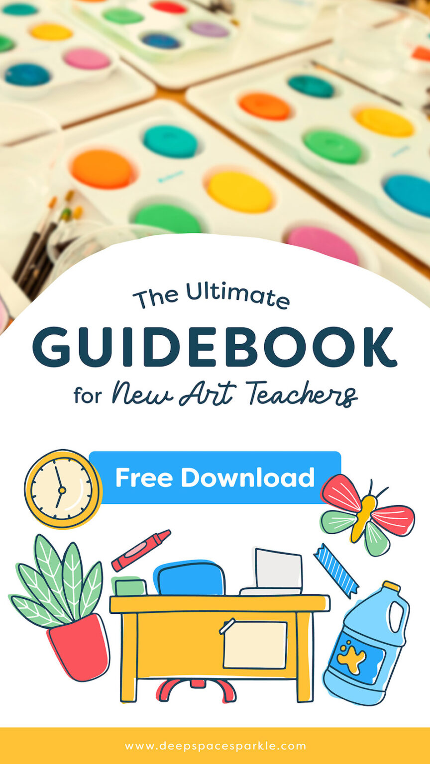 The Ultimate Guidebook for the New Art Teacher | Art Supplies, Behavior ...