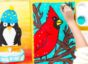 What to do in your Art Room in December | Deep Space Sparkle