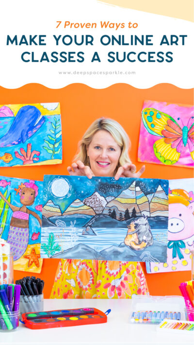 7 Proven Ways to Make Your Online Art Classes a Success | Deep Space ...