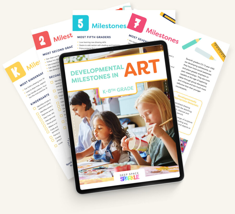 Art by Grade Level | Deep Space Sparkle