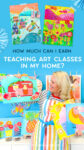 How Much Can I Earn Teaching Art Classes in My Home? | Deep Space Sparkle